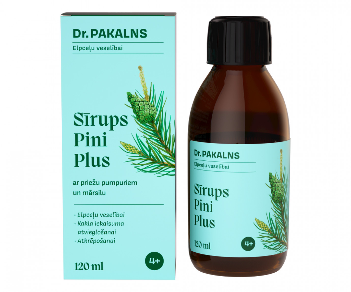 PINI PLUS SĪRUPS - Dr.Pakalns