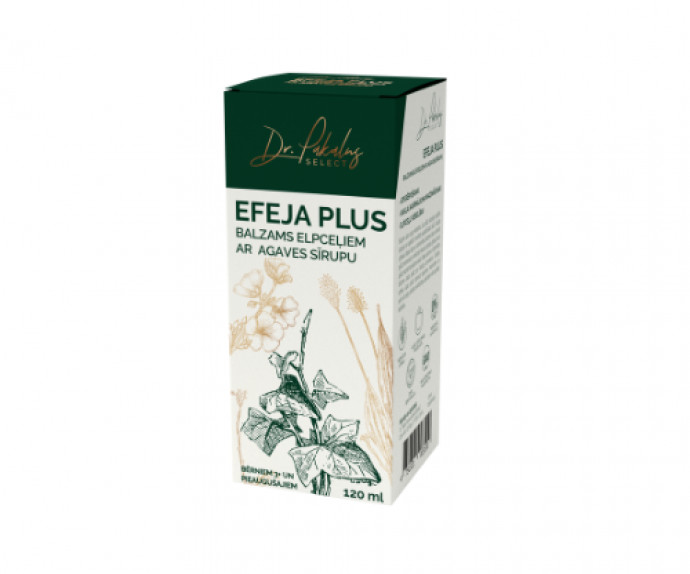 Hedera Plus balsam with agave syrup - Dr.Pakalns Hedera Plus balsam with agave syrup - Dr.Pakalns
