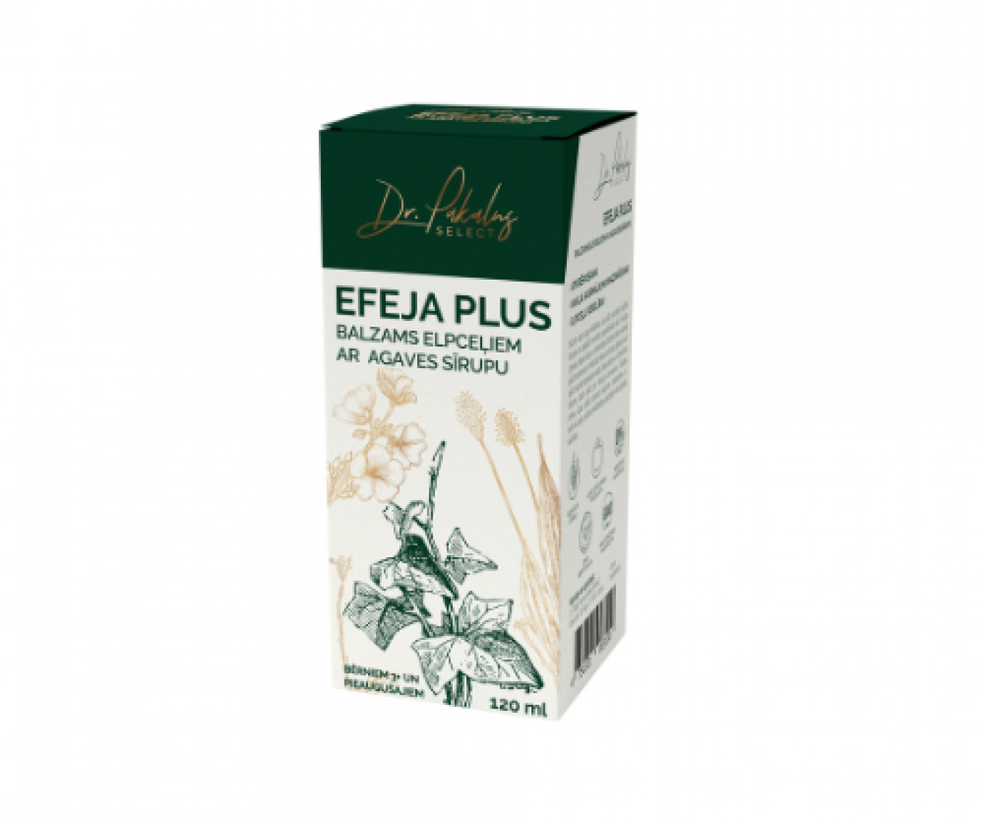 Hedera Plus balsam with agave syrup - Dr.Pakalns