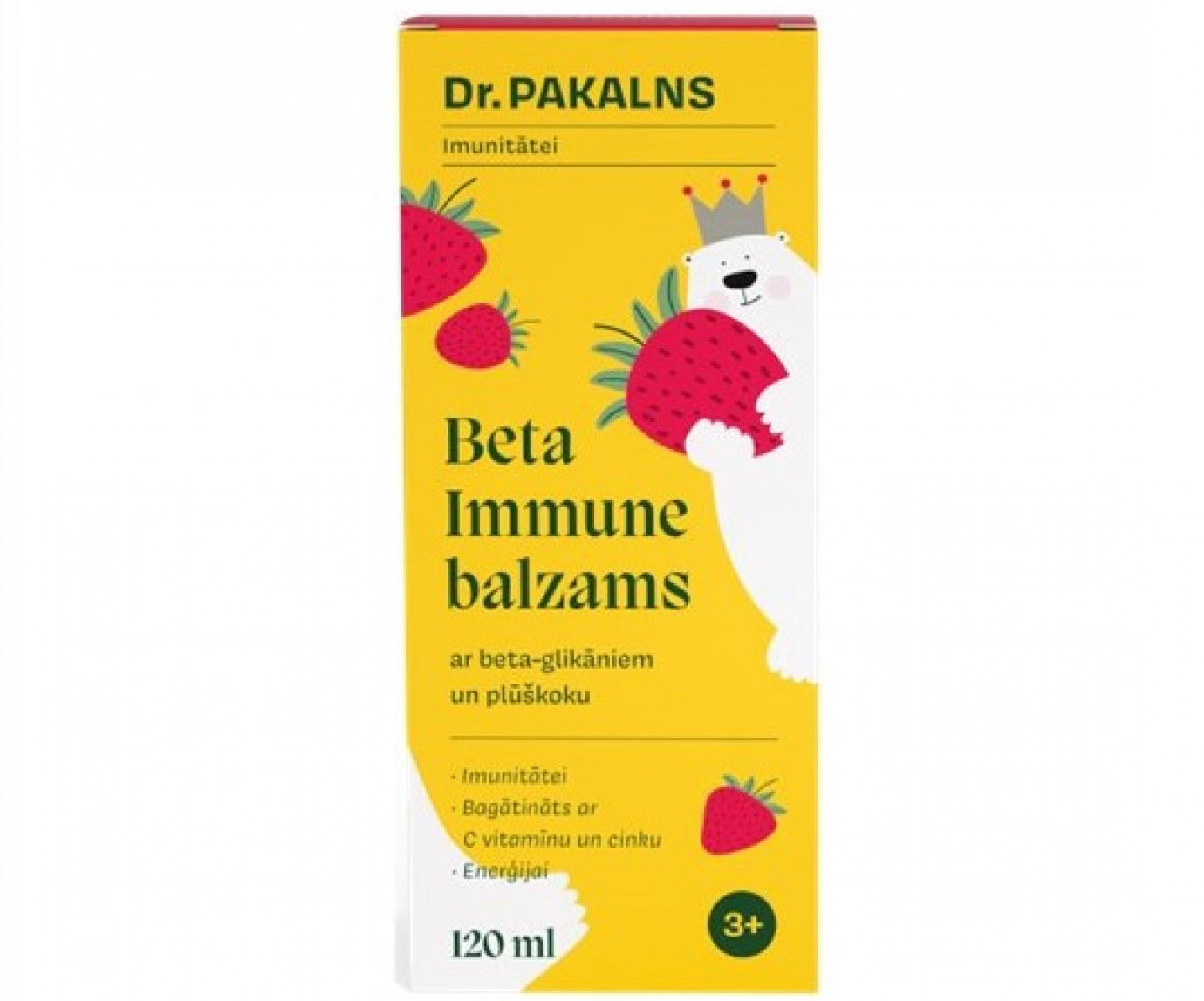 BETA IMMUNE balsam with beta-glucans and elderberry - Dr.Pakalns