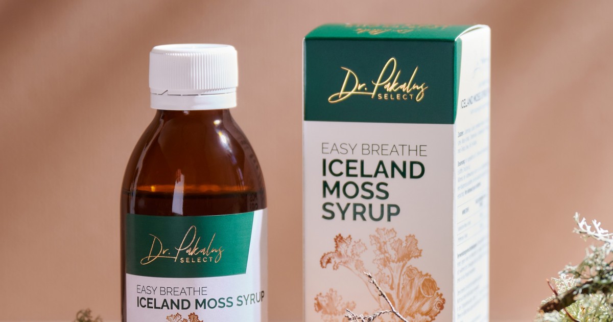 ICELAND MOSS SYRUP - Dr.Pakalns
