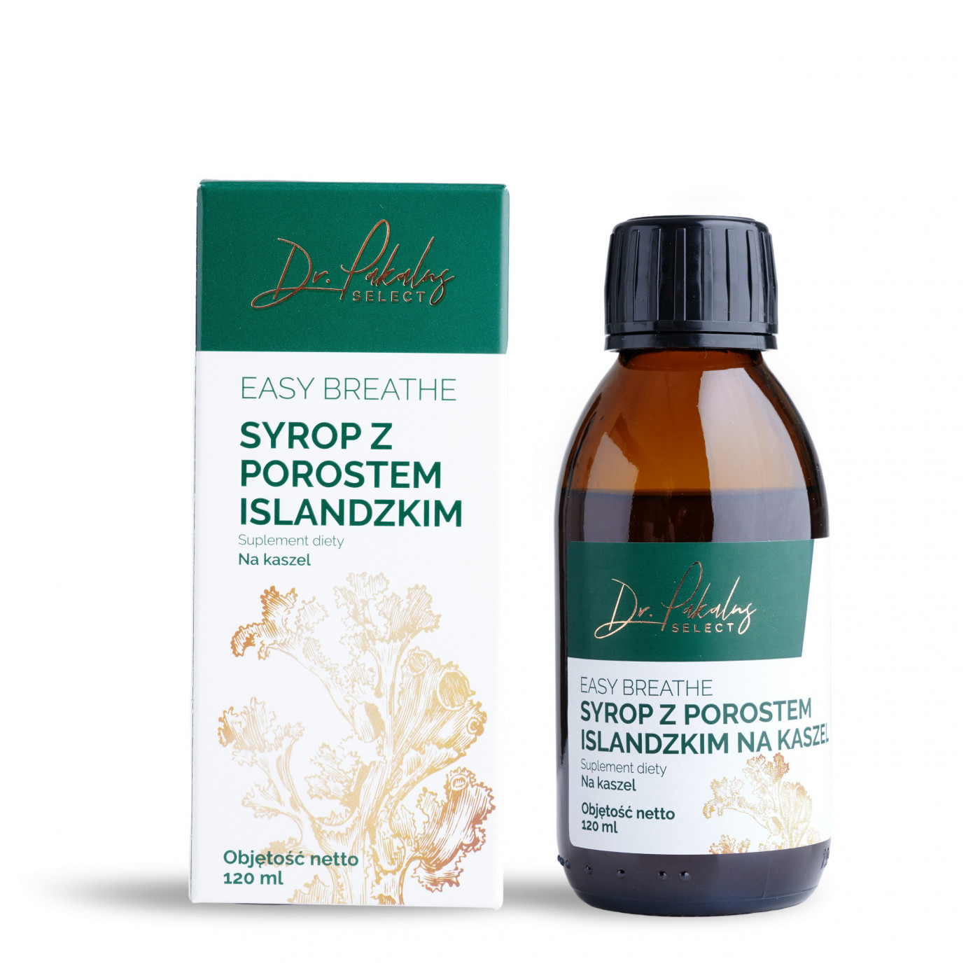 SYROP Z POROSTEM ISLANDZKIM NA KASZEL - Dr.Pakalns